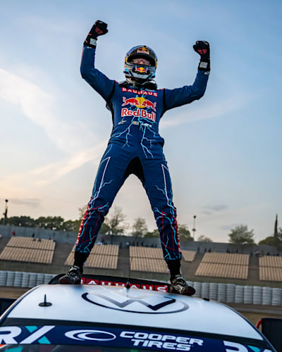 Johan Kristoffersson is World RX champion in Spain