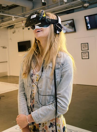 Galeria de realidade virtual Red Bull Doodle Art