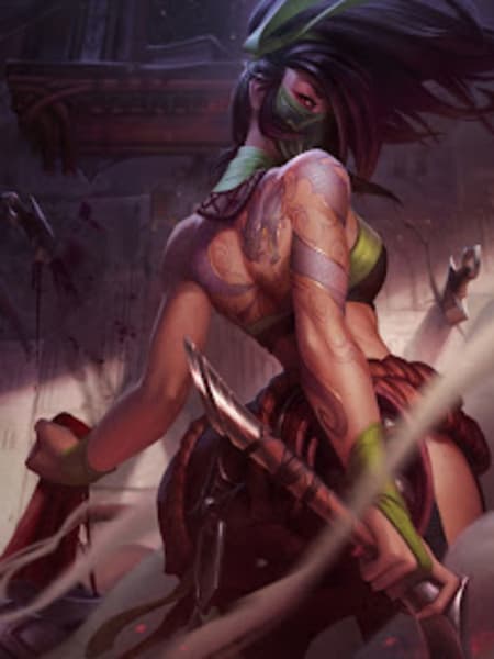 akali zed interaction