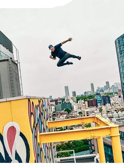 Parkour Running in Tokio mit Freerunner Jason Paul!