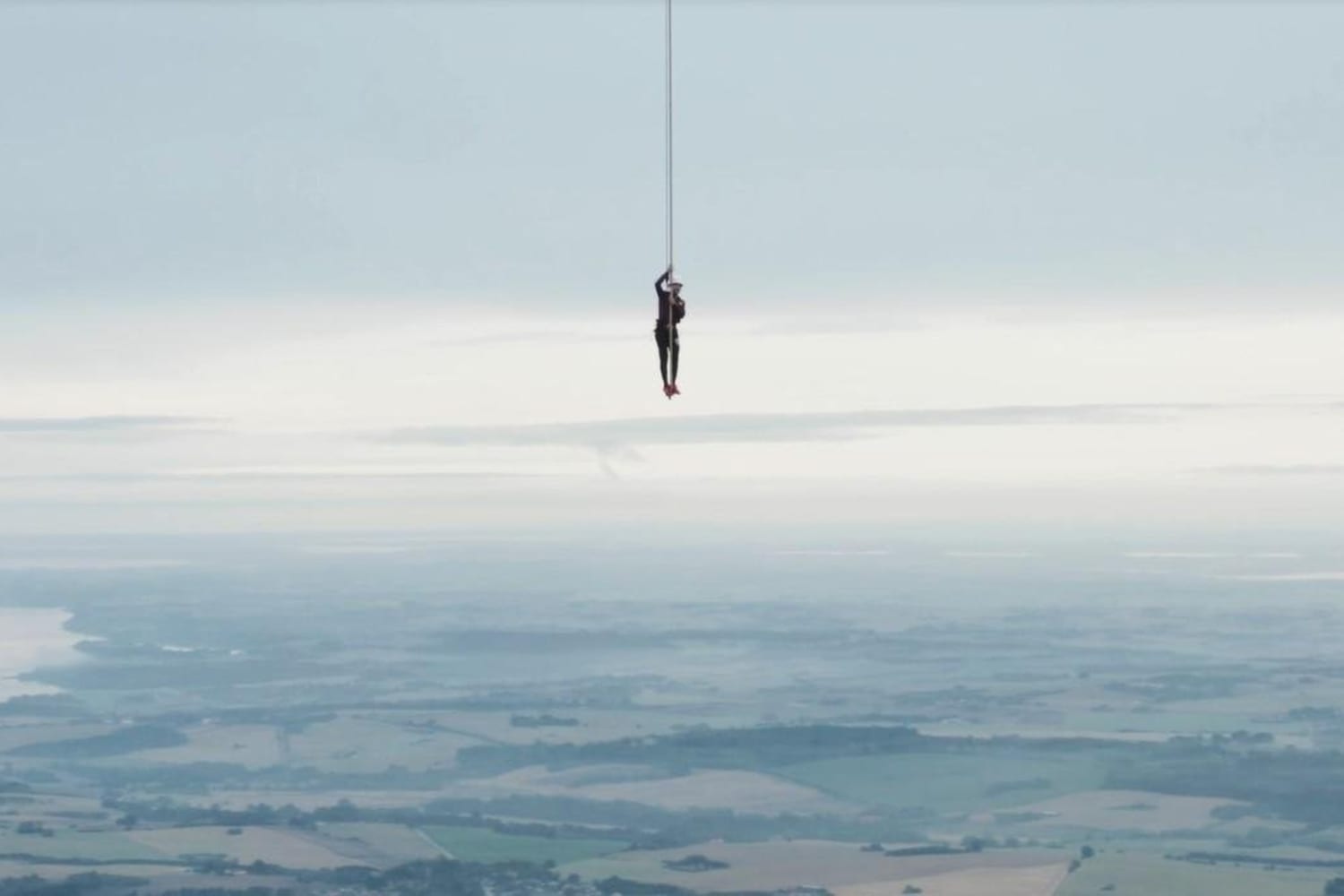 The World's Highest Rope Climb