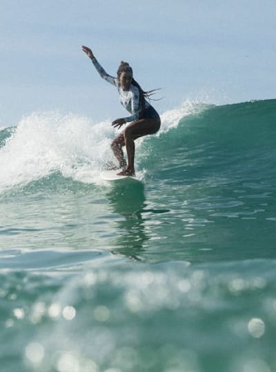 Por representatividade, ela criou o Surfistas Negras