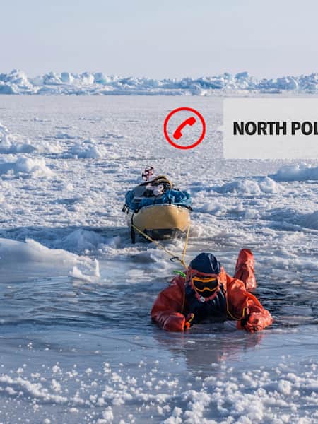 See what its like to walk to the North Pole