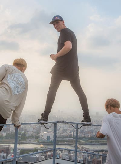 Jason Paul: Freerunner takes Red Bull Wingfinder test