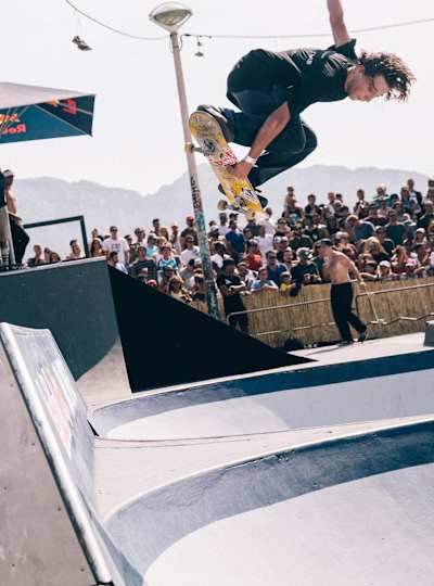 Gnarly BS 540 transfer of Robin Bolian at Prado Bowl