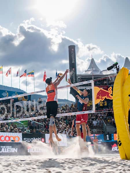 Swatch Major Gstaad: Beach volleyball tournament report