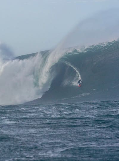Conor Maguire about surfing Ireland's biggest wave