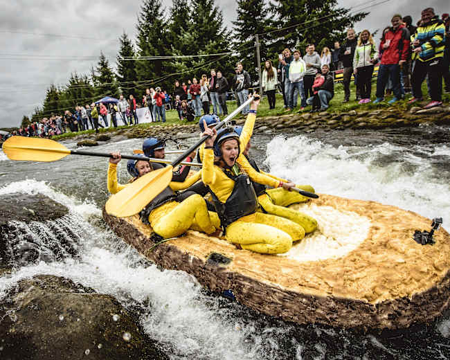 Red Bull Rapids Whitewater Race POV From Slovakia
