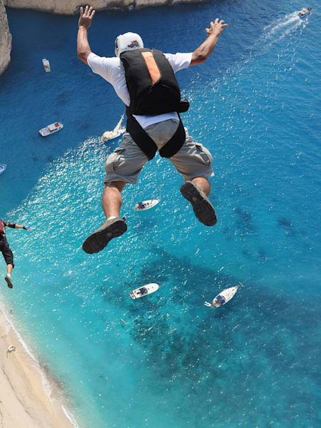 POV ++video++ of BASE jumping and skydiving | Red Bull