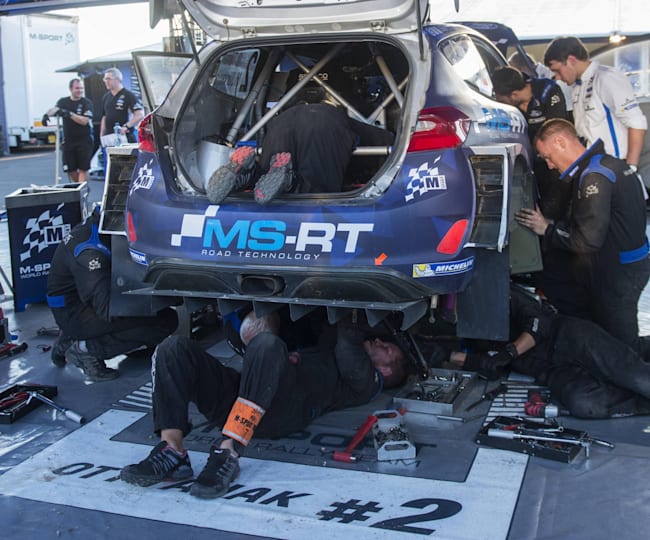 What do engineers do in WRC