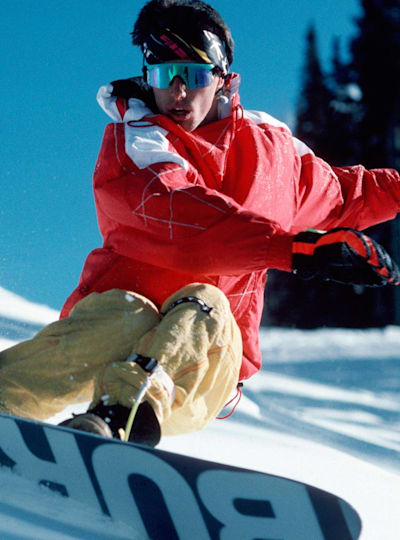 Craig Kelly portrait - snowboarding’s first superstar