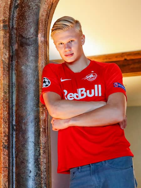 Erling Haaland vom FC Red Bull Salzburg im Porträt