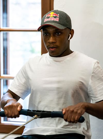 Ryan Pessoa at the Red Bull Athlete Performance Centre