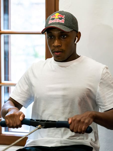 Ryan Pessoa at the Red Bull Athlete Performance Centre