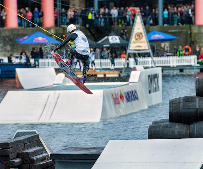 What the hell is Red Bull Harbour Reach wakeboarding