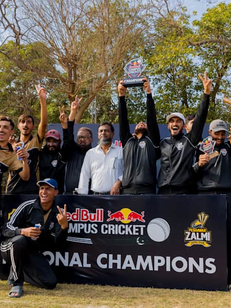 Coach Of The Red Bull Campus Cricket Pakistan Champions