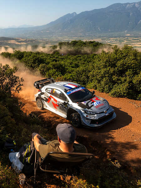 Ogier on top as Acropolis lives up to its brutal reputation