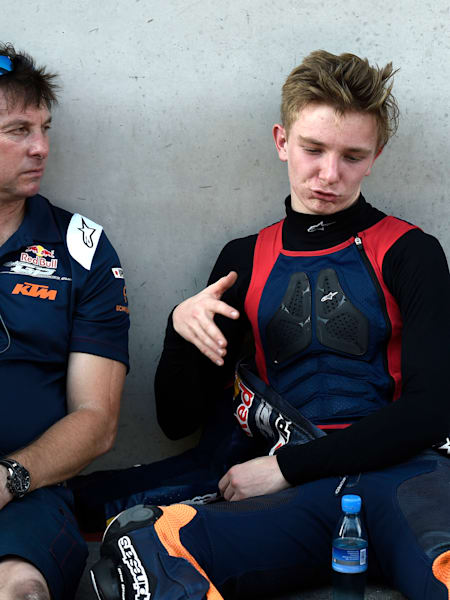 Blog | Aidan Liebenberg with the family & ready to race