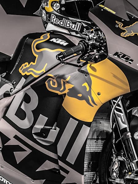 See the Red Bull KTM Factory Team MotoGP bikes *photos*