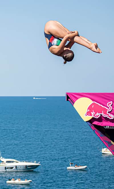 Elisa Cosetti: Cliff Diving – Atleta