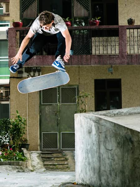 Three skate tricks with Yoshi Tanenbaum | Red Bull