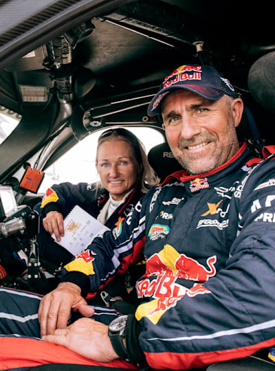 Dakar 2020: Andrea et Stéphane Peterhansel en interview