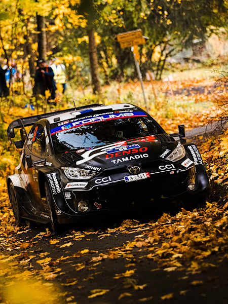 Rovanperä leads in Central Europe as Ogier crash shakes up WRC battle