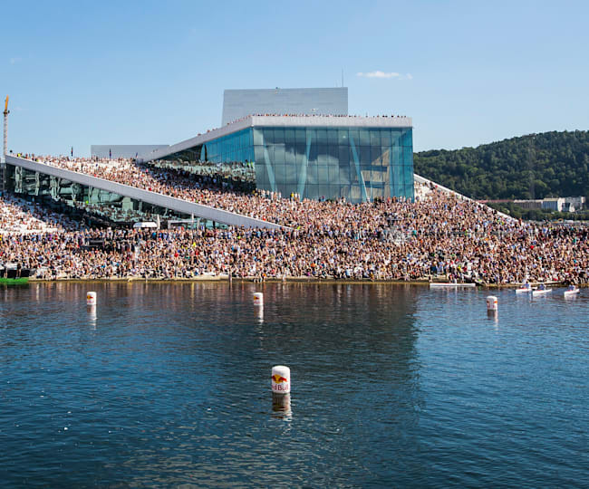 Red Bull Cliff Diving 2021: Oslo Opera House exhibition