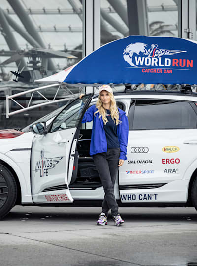 Die Ziellinie der Herzen: Anna Gasser und Reini Sampl