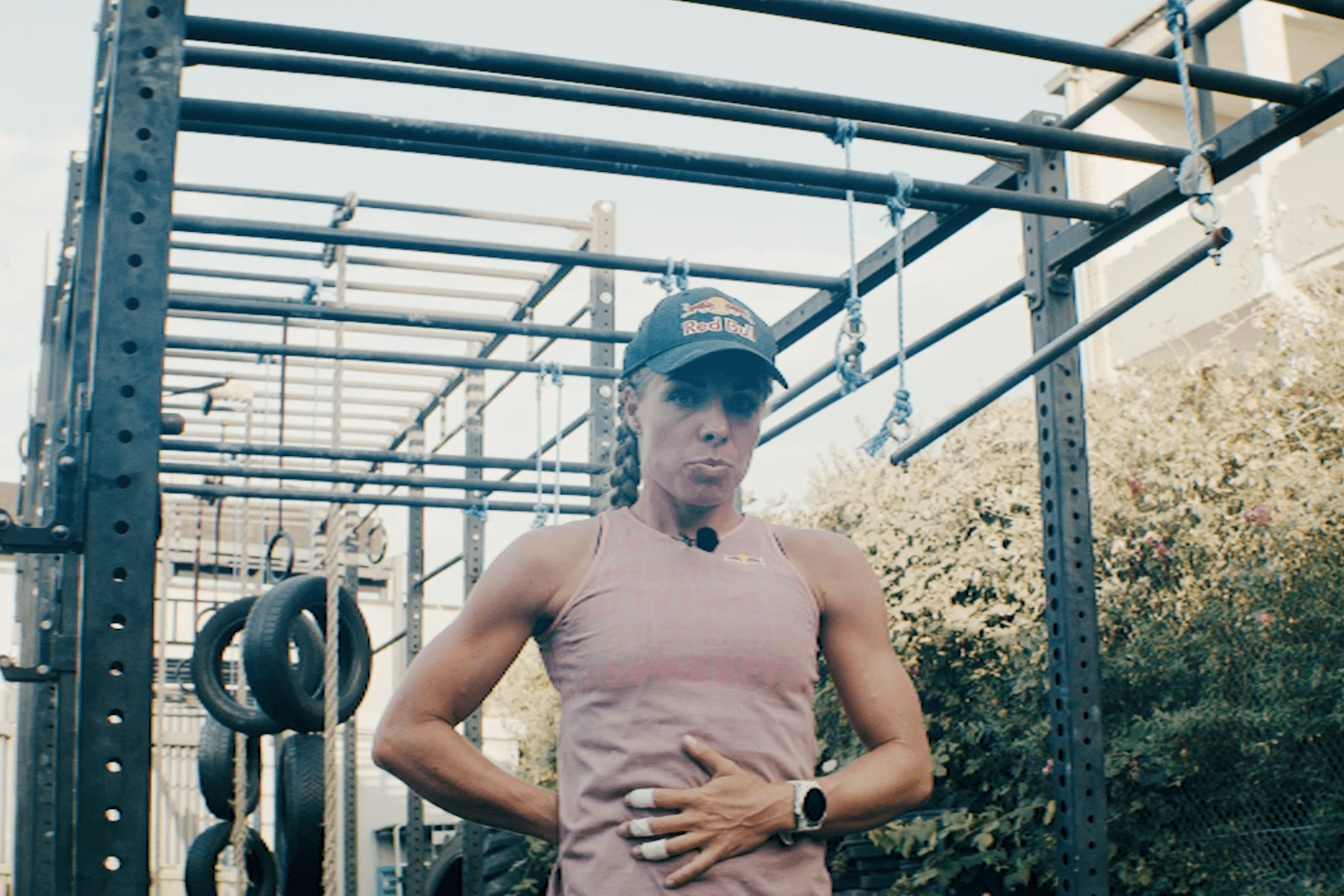 Training for Red Bull Conquer the Castle video 1