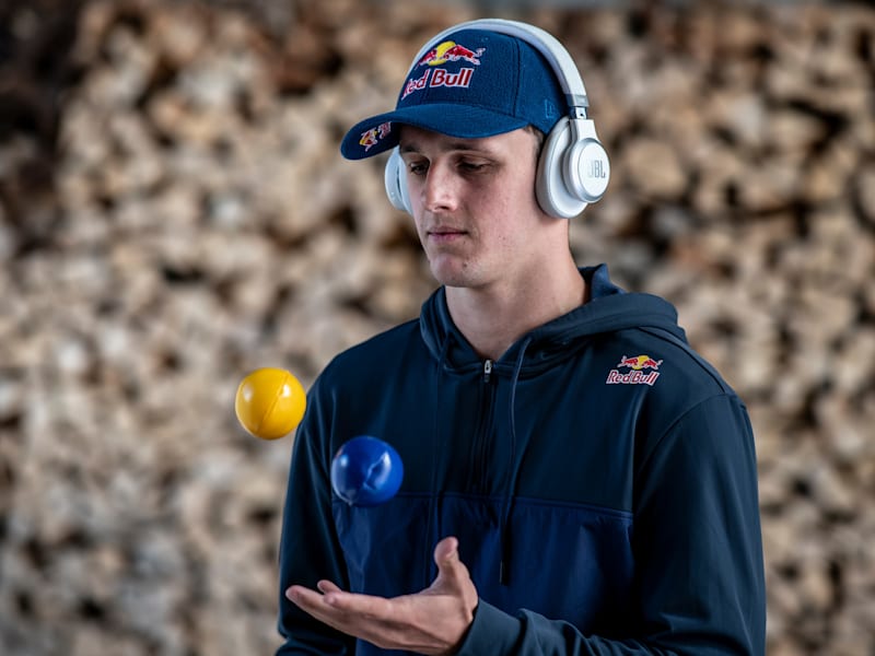 High diver Aidan Heslop's training routine