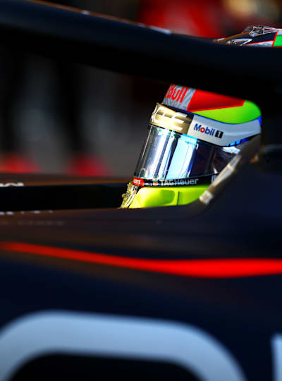 How much can you see from the cockpit of an F1 car?