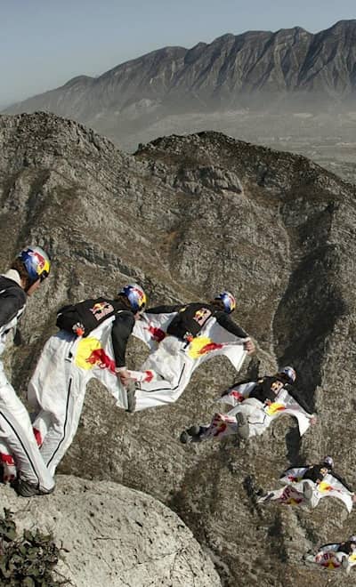 Mike Swanson Skydiving, BASE jumping, Wingsuit flying