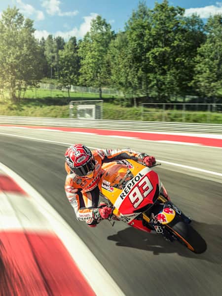 MotoGP jazdec Marc Márquez predstavuje Red Bull Ring
