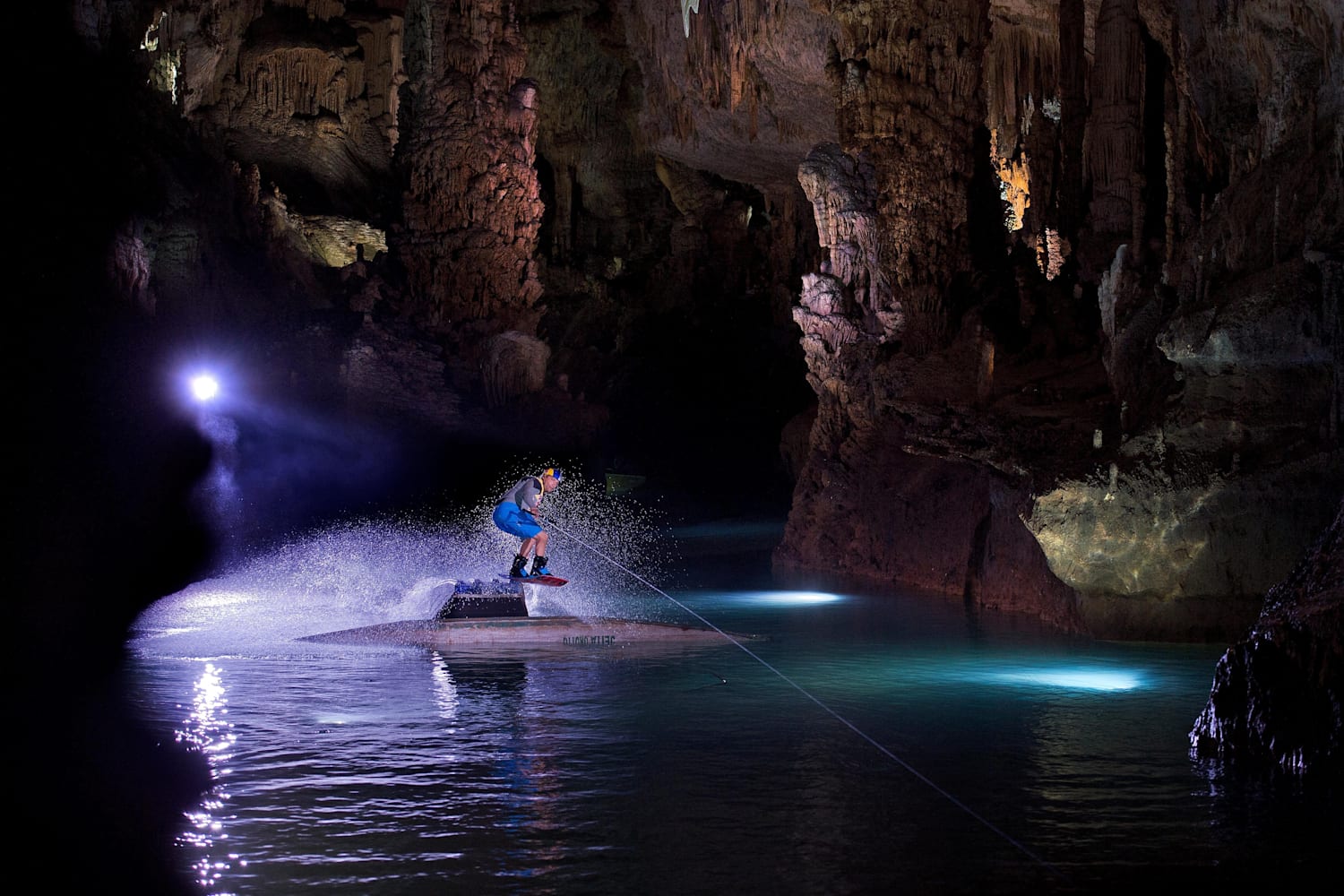 Out of Stillness ... Red Bull Awakens the Grotto!