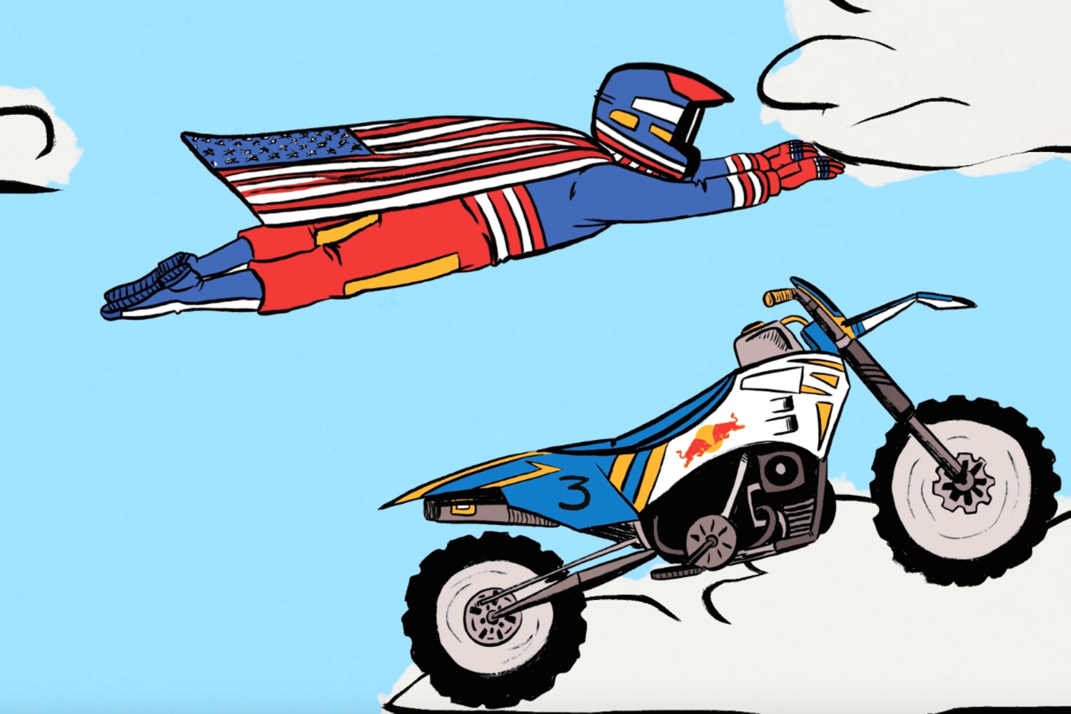 Animated History of Supercross video