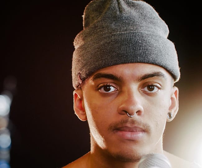 Finnish-Nigerian rapper Noah Kin does an exclusive set