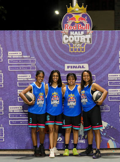 Team KKRM in Red Bull Half Court: 3v3 basketball team