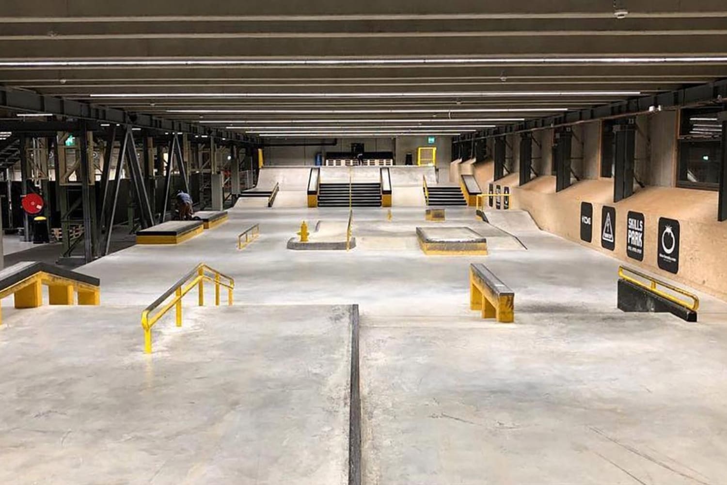 Skills Park, skatepark y campo de fútbol en Winterthur