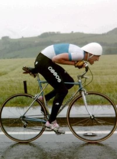 Le record du monde de l'heure de Graeme Obree ! Vélo