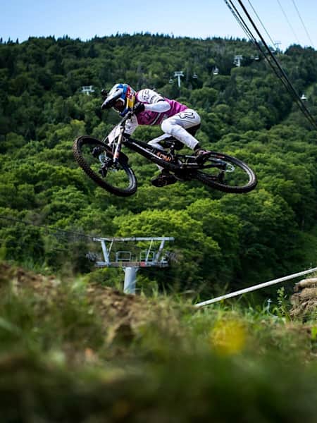 Mont-Sainte-Anne DH World Cup 2018: Qualifying +videos+