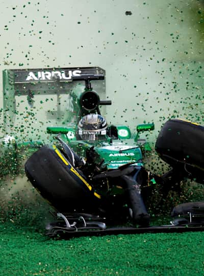 Formula One crashes gallery