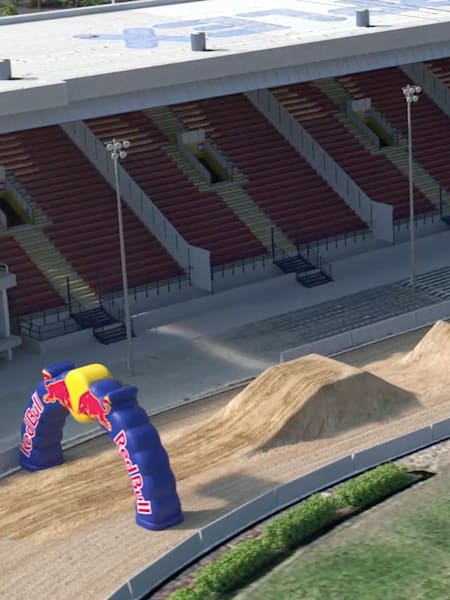 2015 Red Bull Straight Rhythm Track Animation
