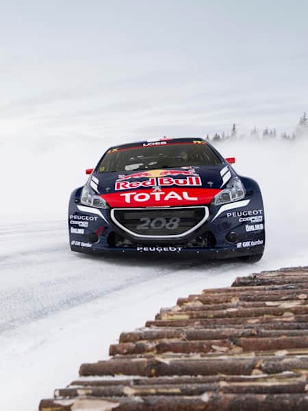 Sebastien Loeb and Timmy Hansen, Peugeot Rallycross POV