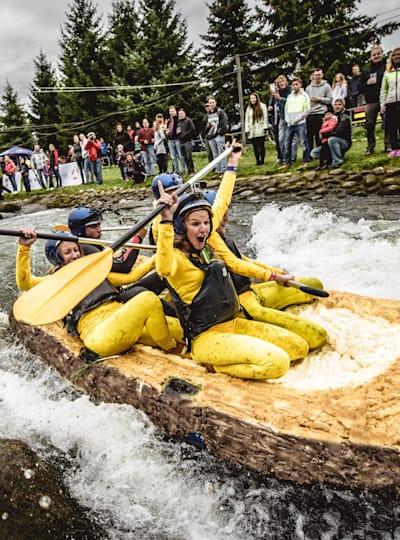 Rafting Video: Red Bull Rapids whitewater race Slovakia