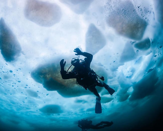 Plongée sous glace : Les conseils d'une spécialiste