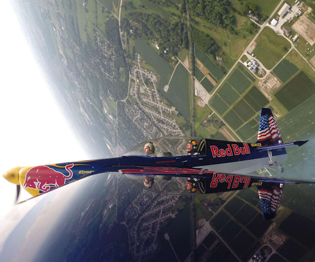 Alexander Rossi Kirby Chambliss Red Bull Air Race IMS