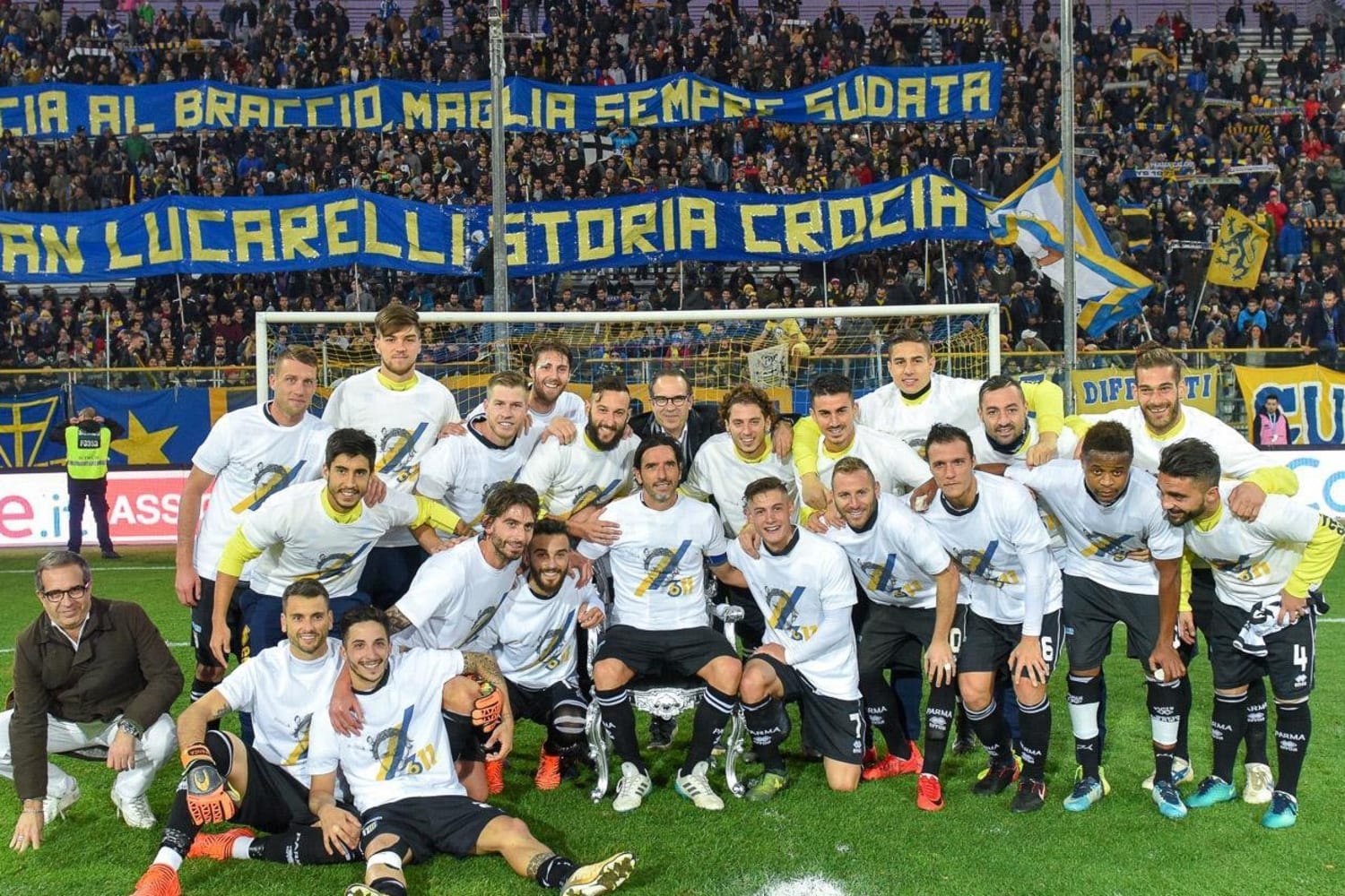 Alessandro Lucarelli, record di presenze con il Parma