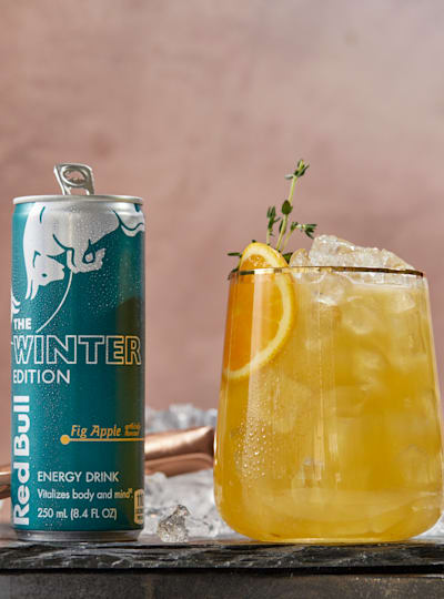 Mocktail Recipes: Red Bull Winter Edition Fig Apple
