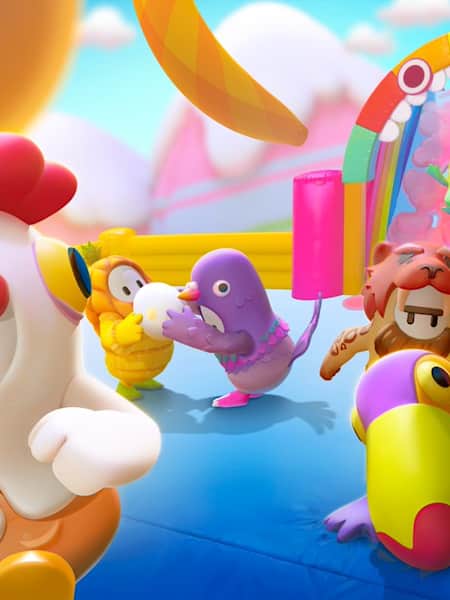 Juegos de Fall Guys Tipos de juegos y rondas